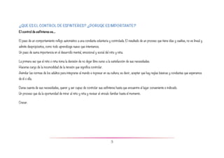 Control de Esfinteres | PDF
