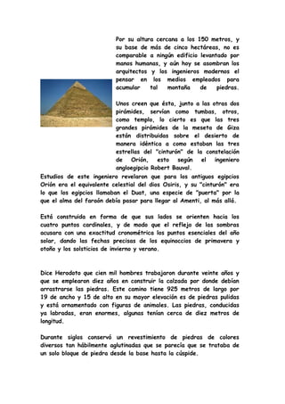 Trabajo piramides | DOC