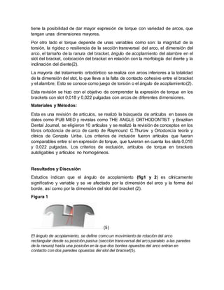 ¿Cómo se expresa el torque en biomecánica? | DOCX
