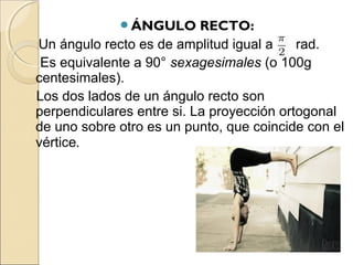 "Ángulos en la vida" | PPT