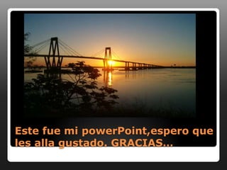 Trabajo practico de geografía provincia de corrientes. acosta celena | PPTX