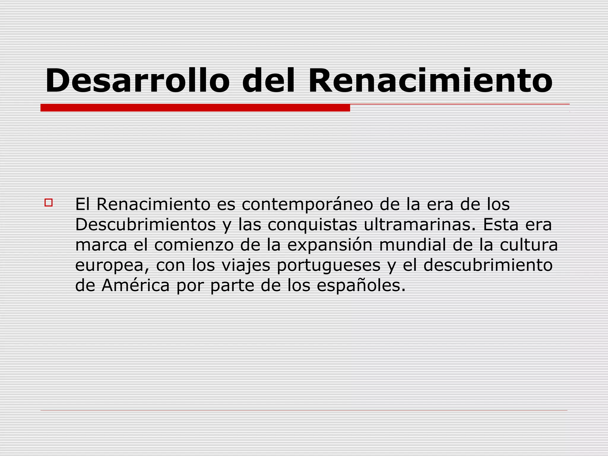 Humanismo y Renacimiento | PPT