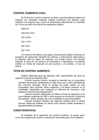 control numerico | PDF