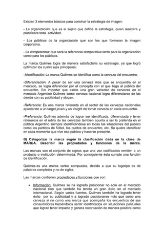 Trabajo práctico quilmes 1 | PDF
