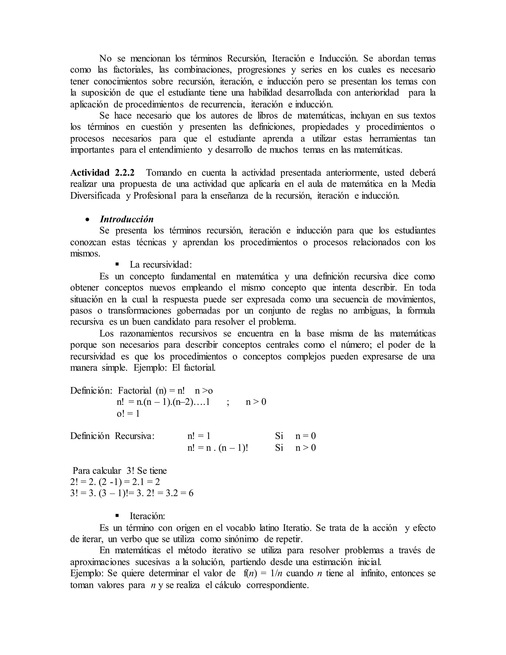 Trabajo práctico tópicos de matemáticas (575) | DOCX