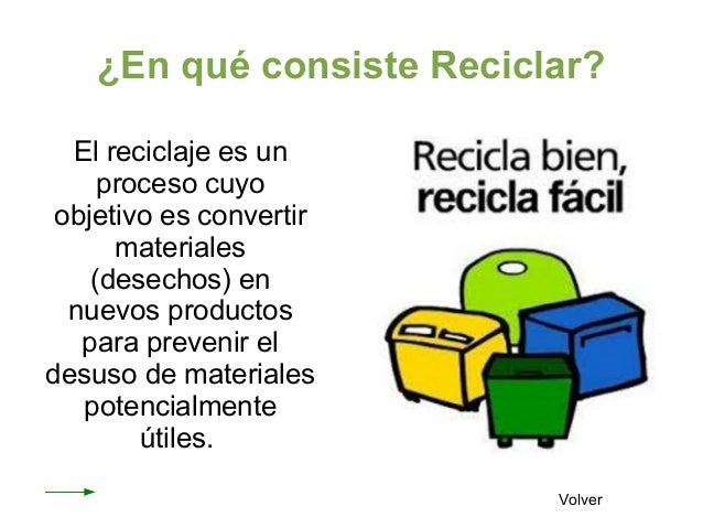 Reciclaje, único proceso que ayuda al medio ambiente: ¿En qué consiste ...