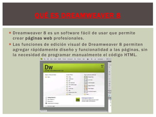 tutorial de dreamweaver | PPT