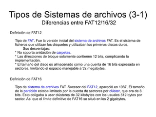 Trabajo Sistema De Archivos | ODP