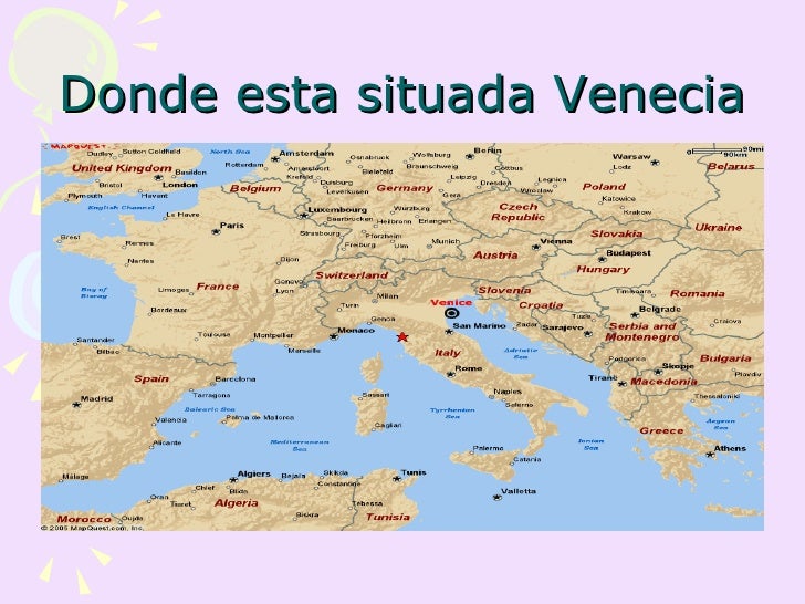 Trabajo sobre venecia