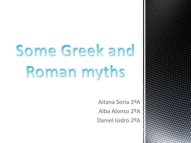 Greek and Roman myths | PPT