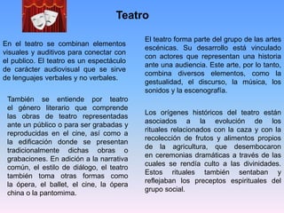 Estructura dramática y recursos teatrales. | PPTX