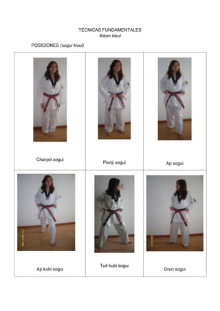 Trabajo tecnicas taekwondo | PDF