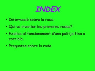 Màquines simples-La roda | PPT