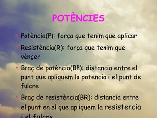 treball palanca | PPT