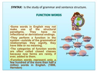 basic notions in linguistics | PPTX