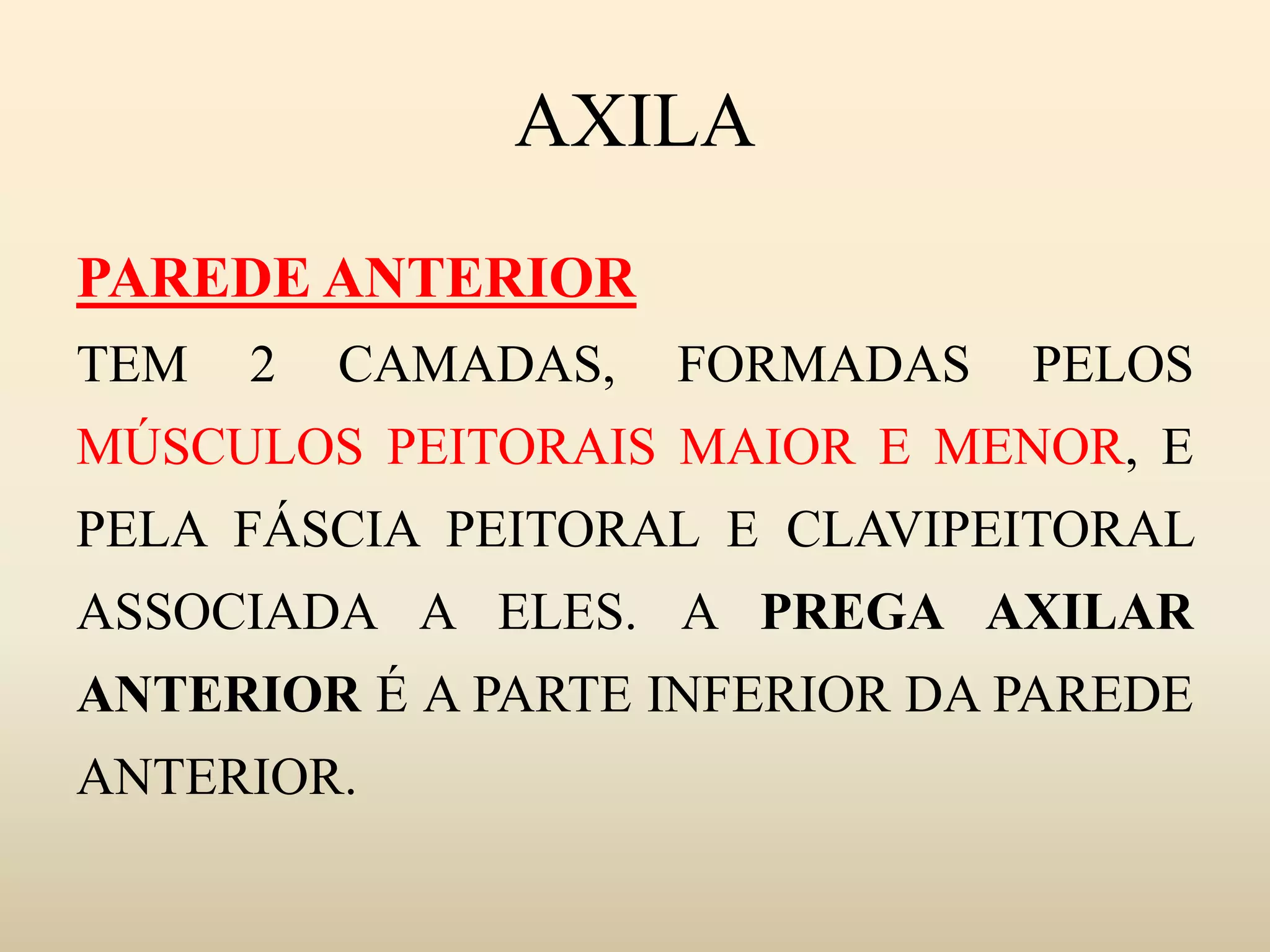 Trabalho axila e plexo braquial (2) | PPTX