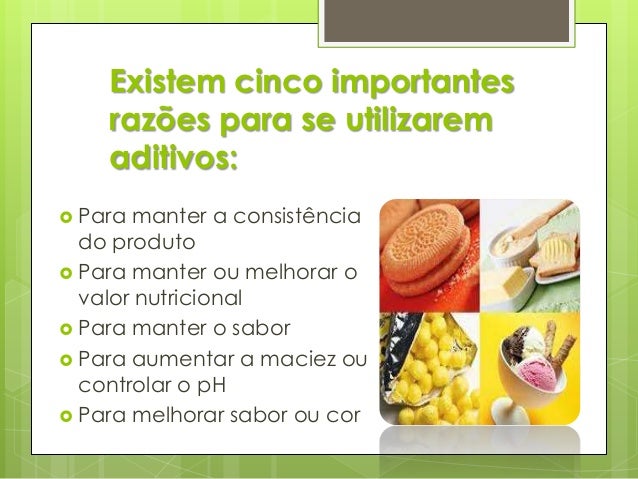Aditivos Alimentares