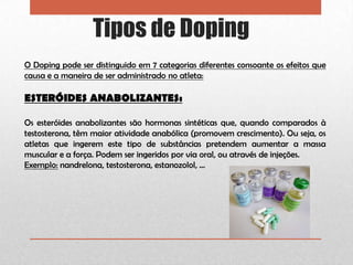 Doping | PPTX | Participant Sports | Fitness and Exercise