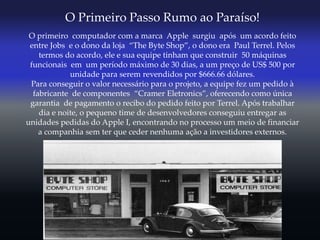 Bibliografia Steve Jobs (empreendedorismo) | PPTX