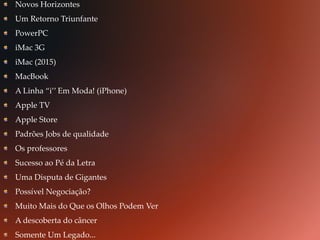 Bibliografia Steve Jobs (empreendedorismo) | PPTX