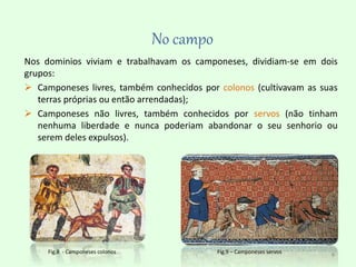 A vida num senhoria medieval | PPTX