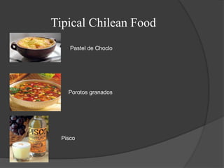 Trabalho de Ingles - Slides - Chile | PPT