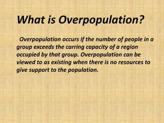 overpopulation | PPT