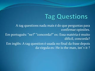 Trabalho de inglês certo | PPTX