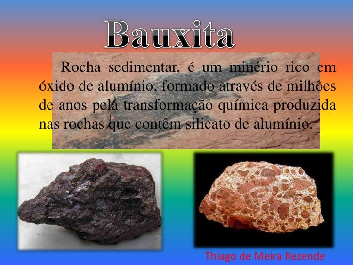 Trabalho de Mineralogia - Bauxita
