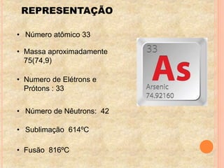 Arsênio trabalho de química | PPTX