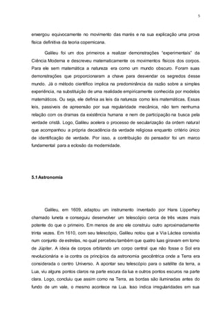 Trabalho galileu galilei | DOCX