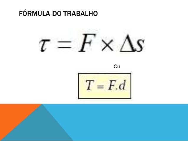 Triangulo De Formula De Trabalho