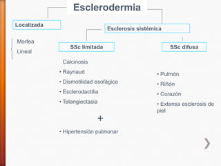 Esclerodermia | PPTX