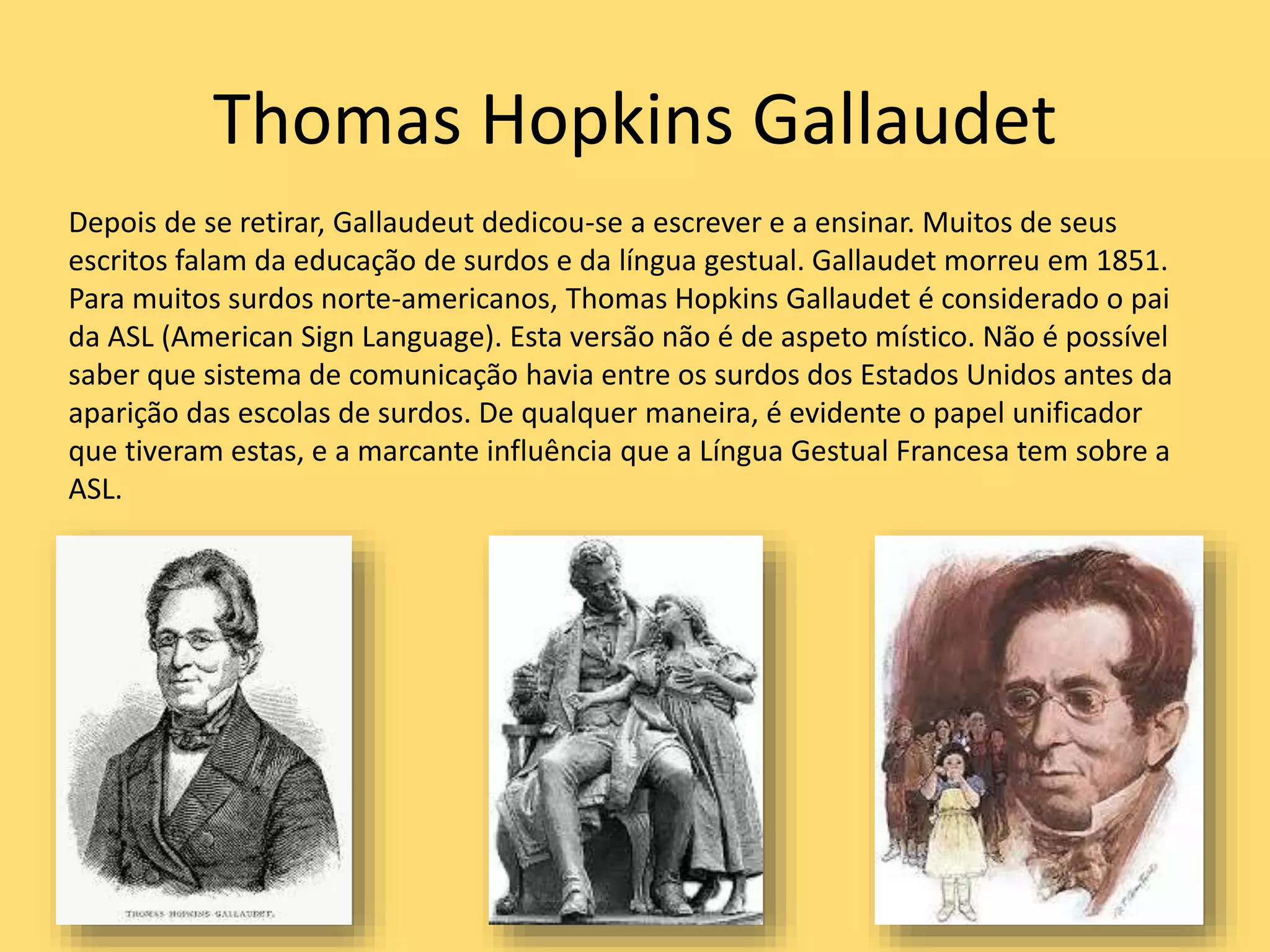 História dos Surdos | PPTX
