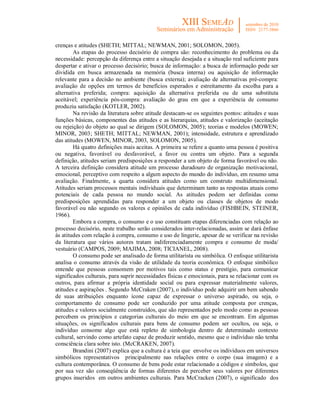 Trabalho sobre comportamento consumidor de lingerie | PDF