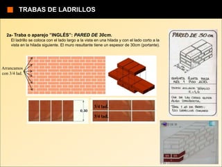 Trabas ladrillos | PPTX