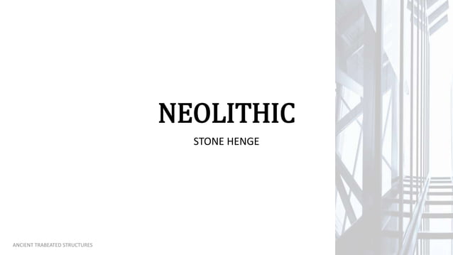 Trabeated structures | PPTX | Geology | Science