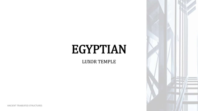 Trabeated structures | PPTX | Geology | Science