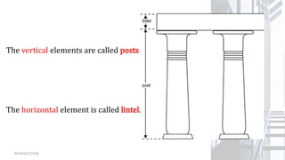 Trabeated structures | PPTX