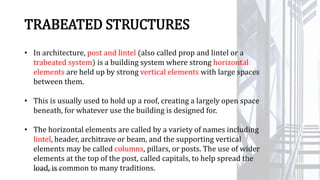 Trabeated structures | PPT