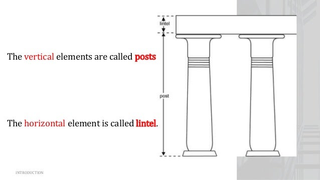 Trabeated structures