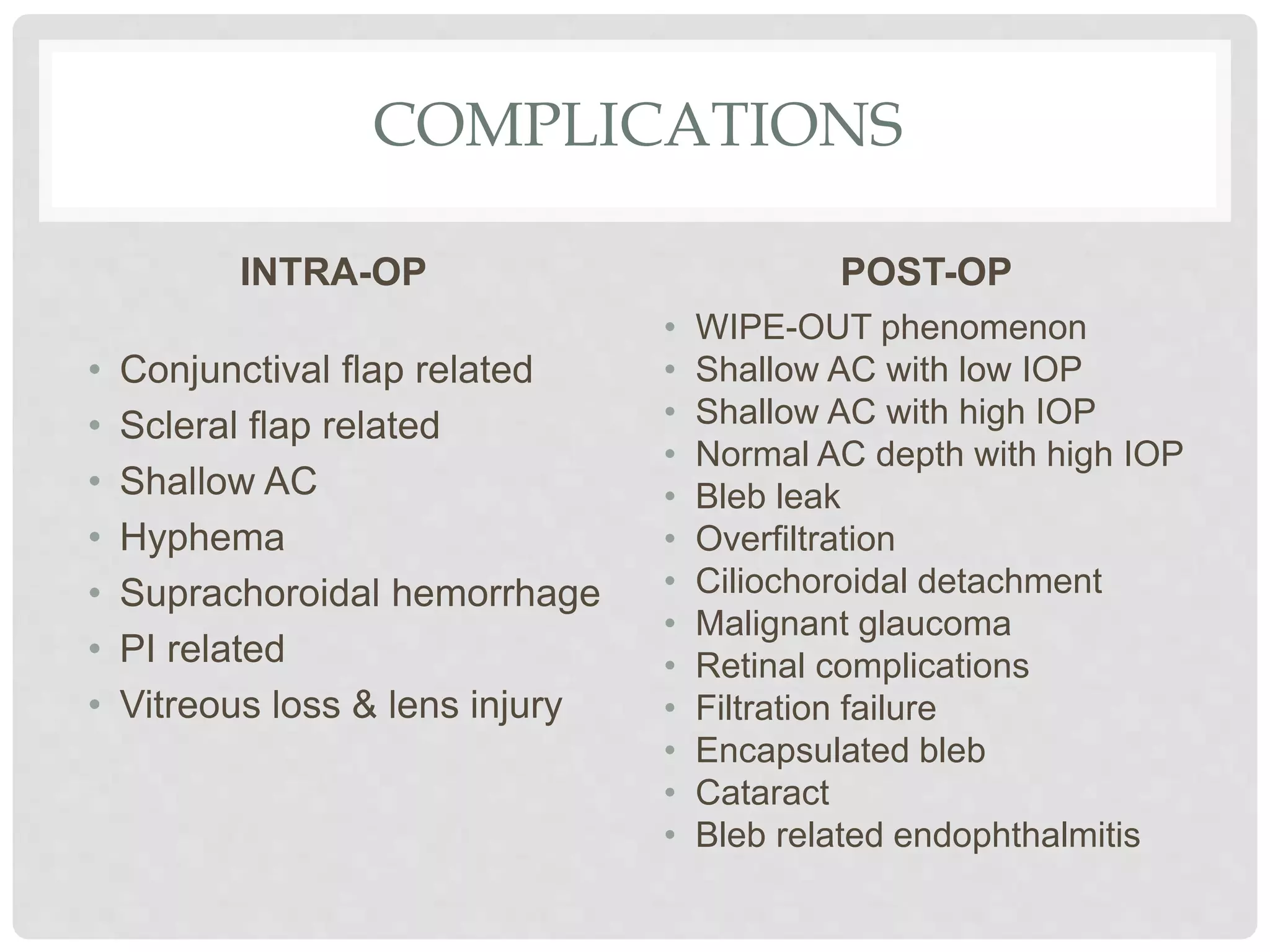 Trabeculectomy | PPTX