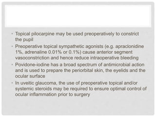 Trabeculectomy | PPTX
