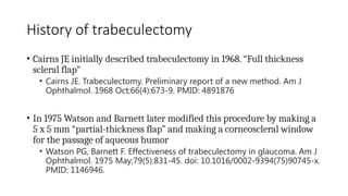 Trabeculectomy pearls for ophthalmologists.pptx