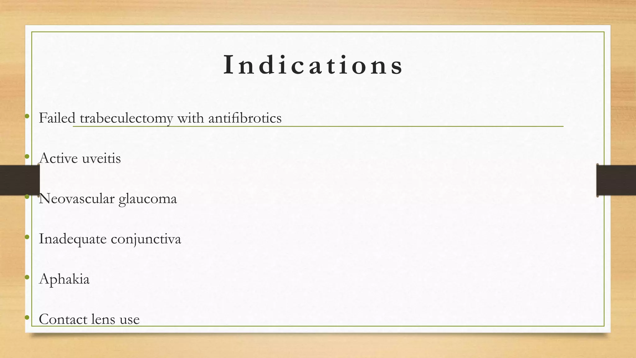 Trabeculectomy surgical procedure | PPTX
