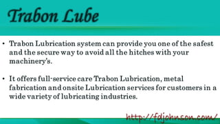 Trabon Lube | PPT