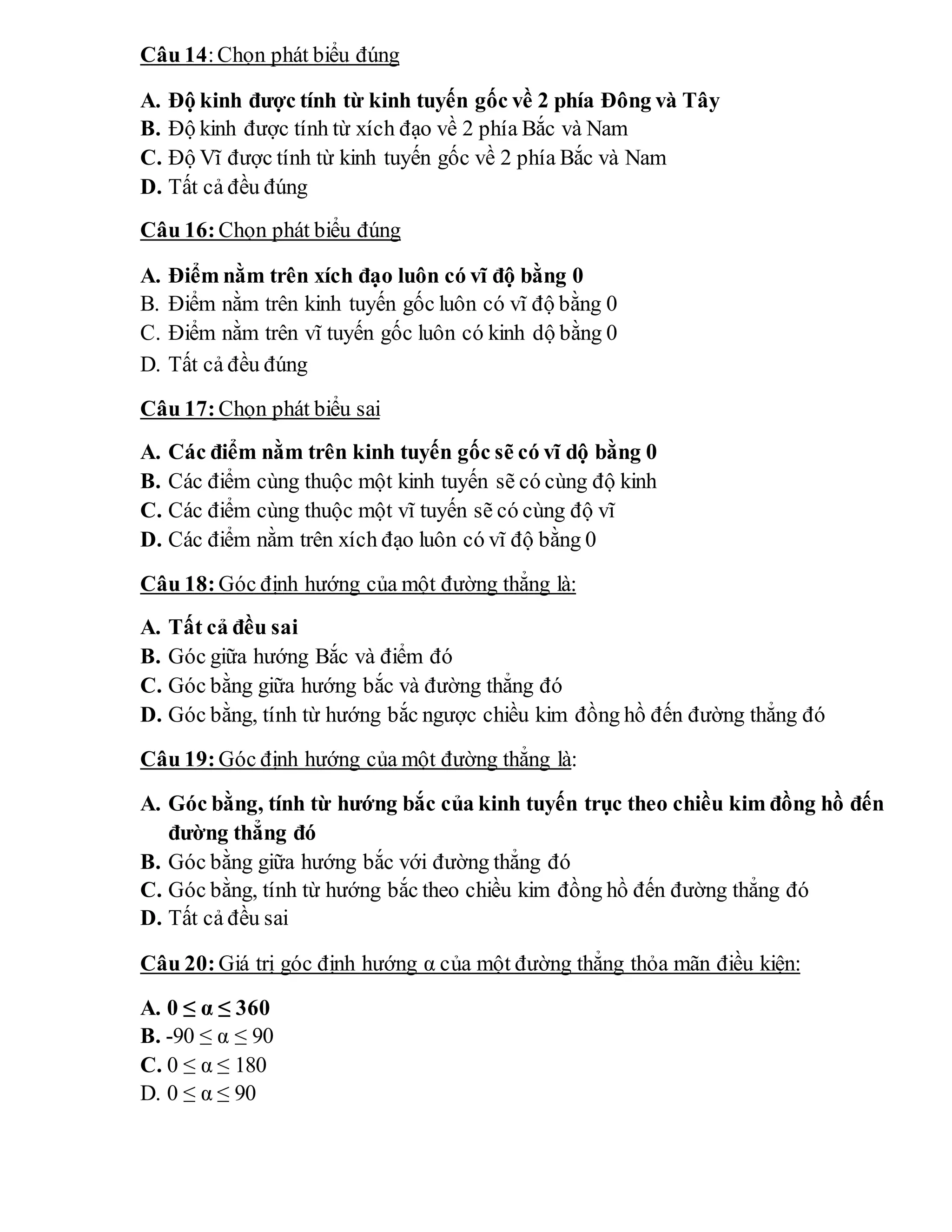 Trac nghiem-trac-dia-dai-cuong-tu-az- | DOCX