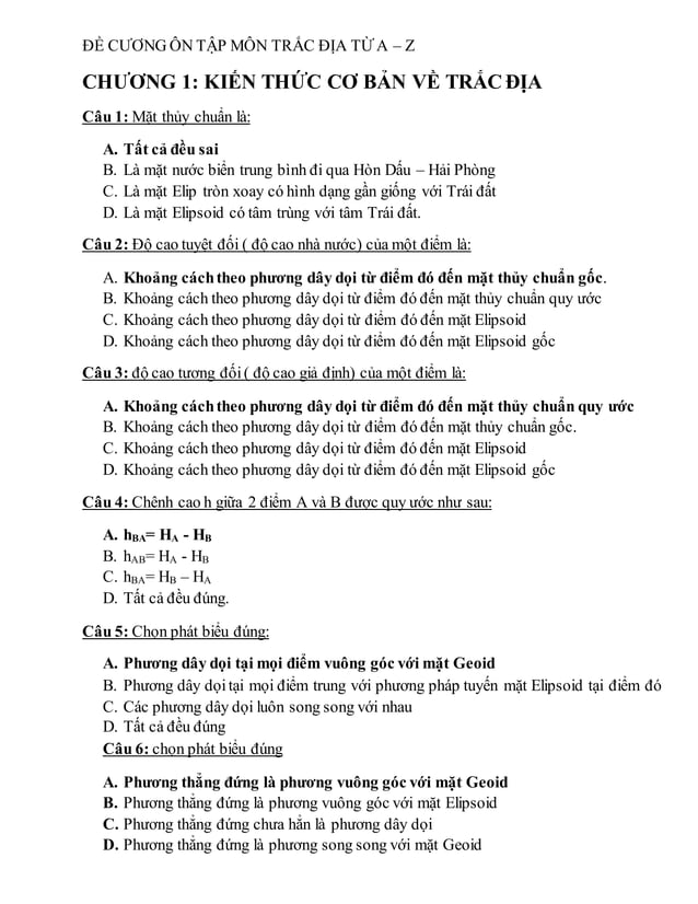 Trac nghiem-trac-dia-dai-cuong-tu-az- | DOCX