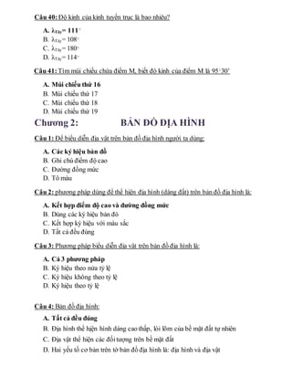 Trac nghiem-trac-dia-dai-cuong-tu-az- | DOCX