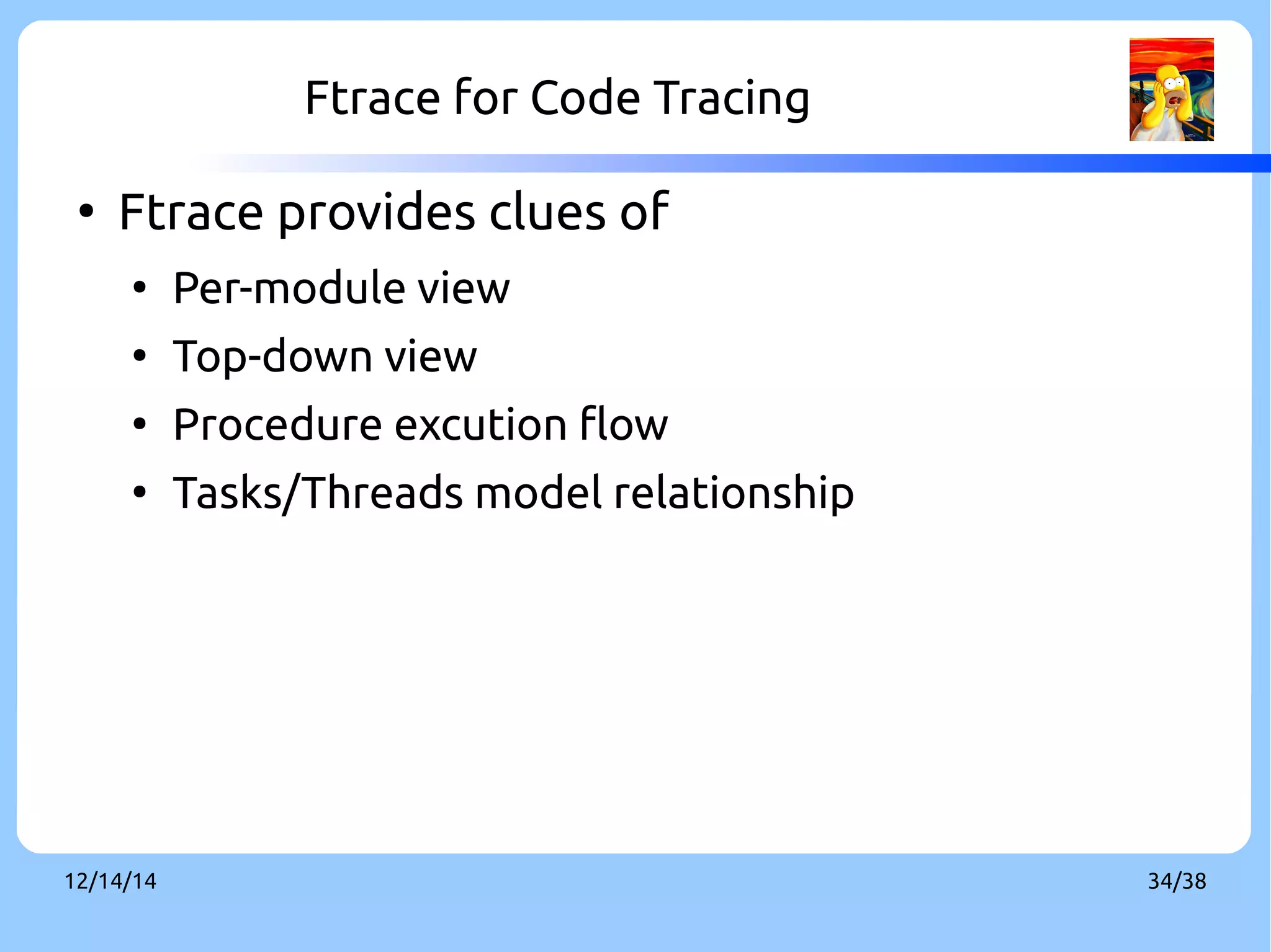 Trace kernel code tips | PDF